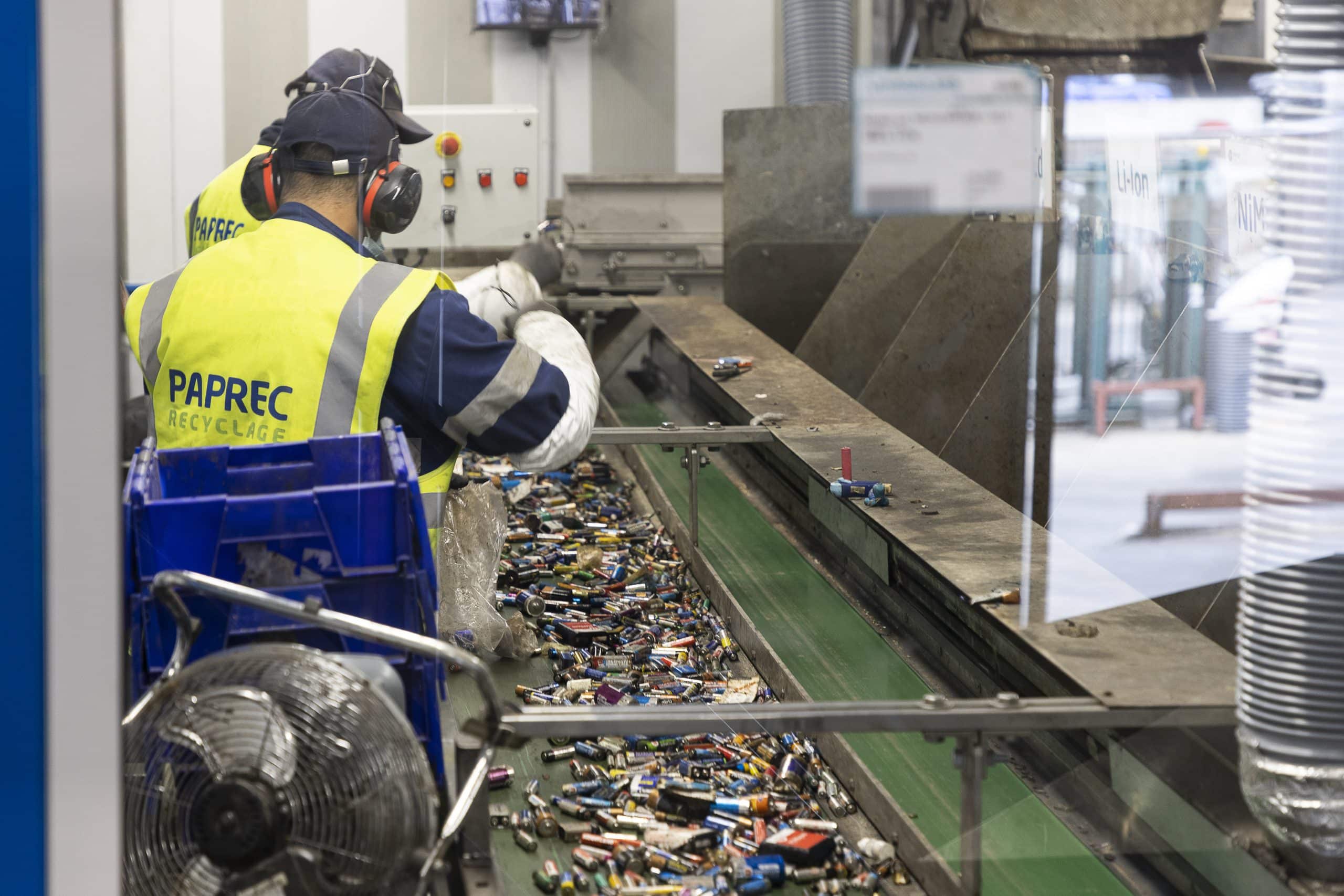 Paprec D3E 33 Cestas double ses capacités - Paprec